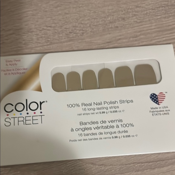 Color Street | Makeup | Color Street Nail Polish Strips Stay Golden ...